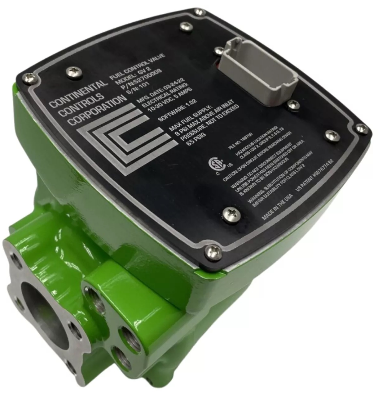 CCC - GV2 - Gas Engine Products - Fuel Metering Valve for Gas ...