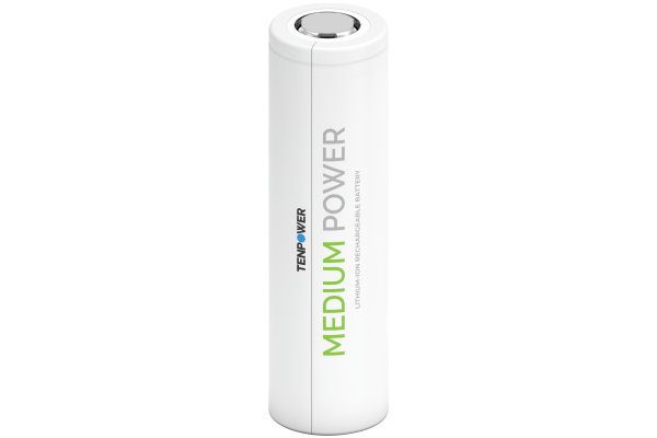 Tenpower Medium Power Lithium-Ion Rechargeable Battery Cell