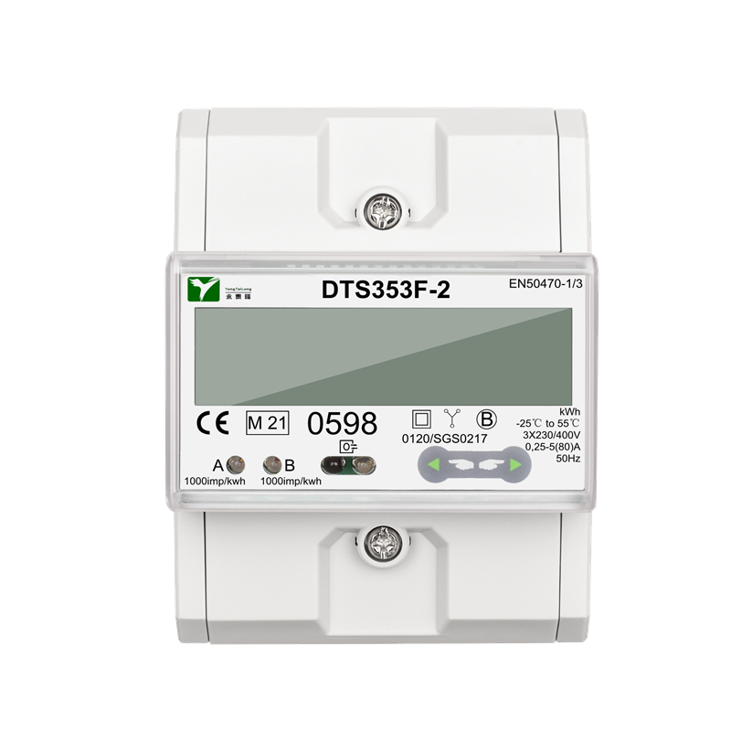 YTL - DTS353F-3 - Multi-Function Energy Meter - Three Phase MID Electric Energy Meters - 80A DIN ...