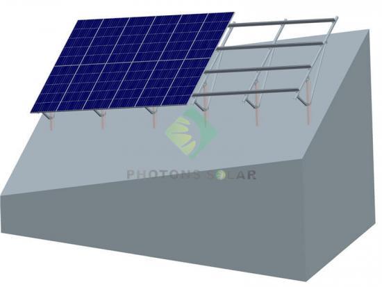 Photons Solar - Ground Mounting System - Pile Ground Solar ...