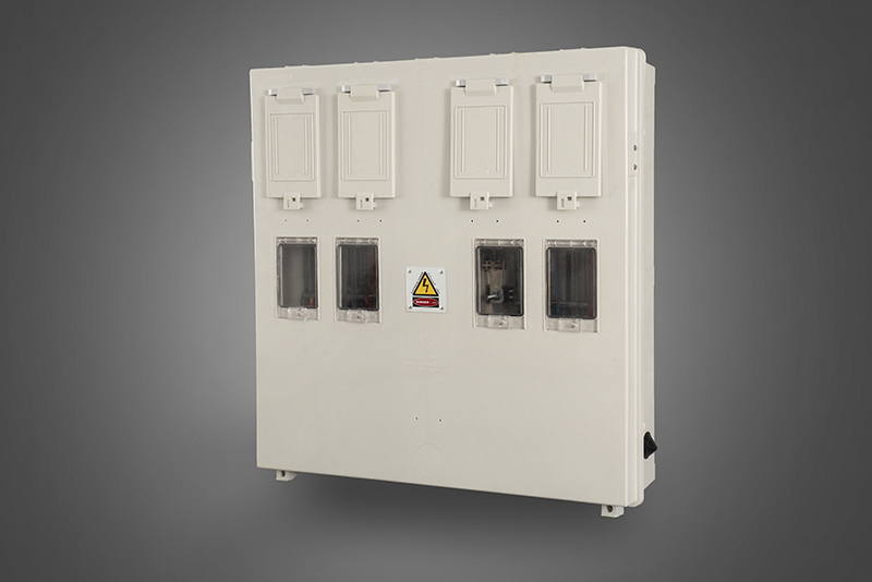Techno FP 1101 93 Quadruple Consumers Electrical Meter Box