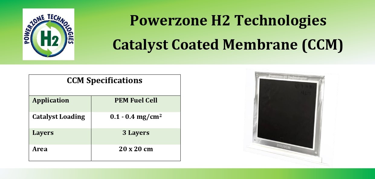 Powerzone H2 - Catalyst Coated Membrane By Powerzone H2 ...