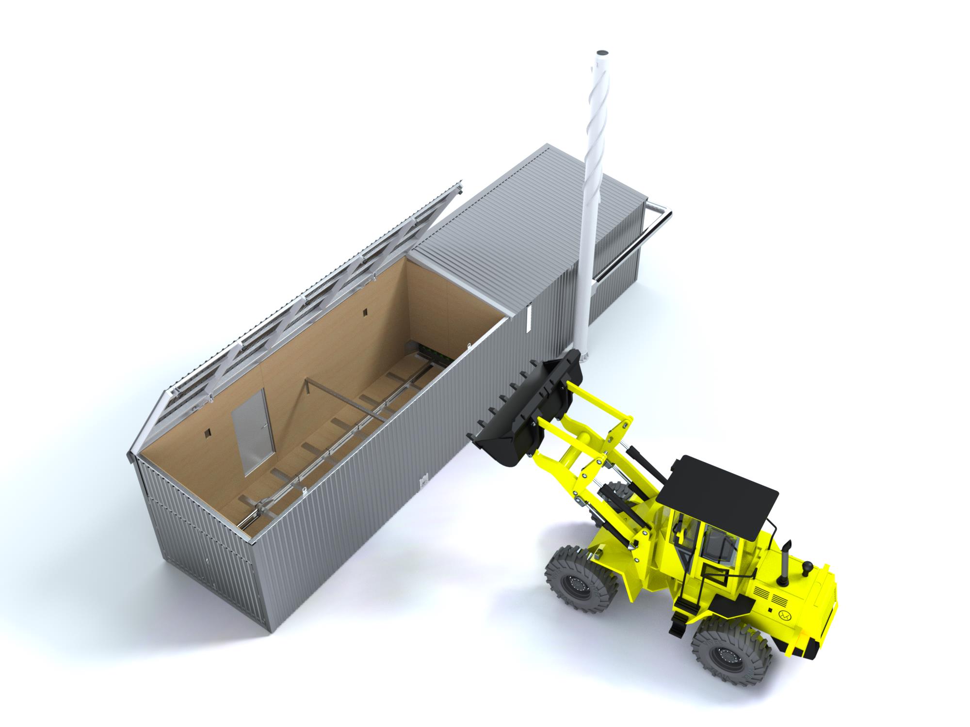 Ecoheat - T3 -250kw - Modular Boiler House - Ultra Compact ...