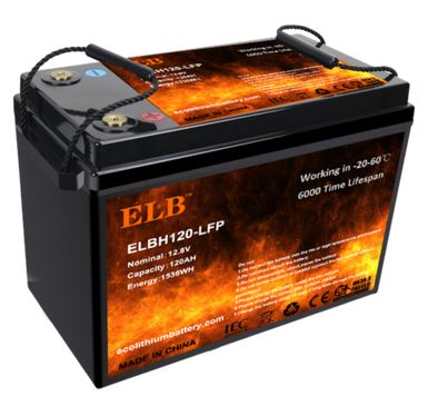 ELB - 12V 120Ah - Special Battery - Heated Lithium Battery