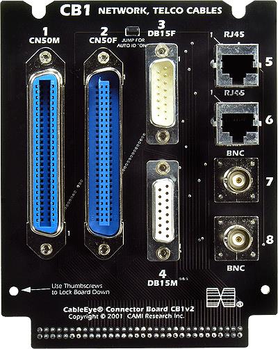 CB1 - Connector Boards - Connector Board By CAMI Research Inc