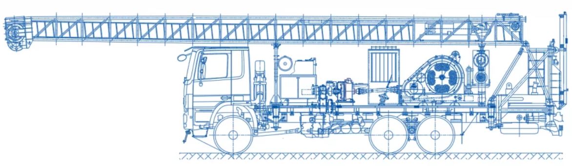 Upet TW 30 MA A3 Workover Rig
