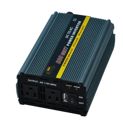800 Watt Power Inverter 12 Volt Dc To 110 Volt Ac By ...