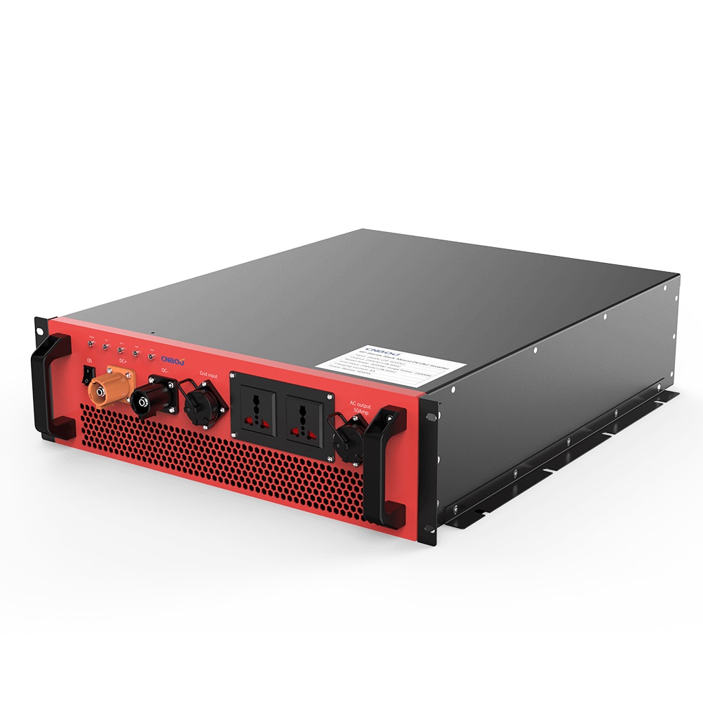 CNBOU B24R8000-1S | B24R8000-2S 3U 24VDC 8000W DC To AC Inverter Rack