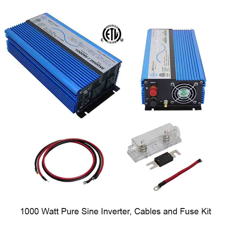 Pure Sine Inverters - 12 Volt Pure Sine Inverters - 1000 Watt ...