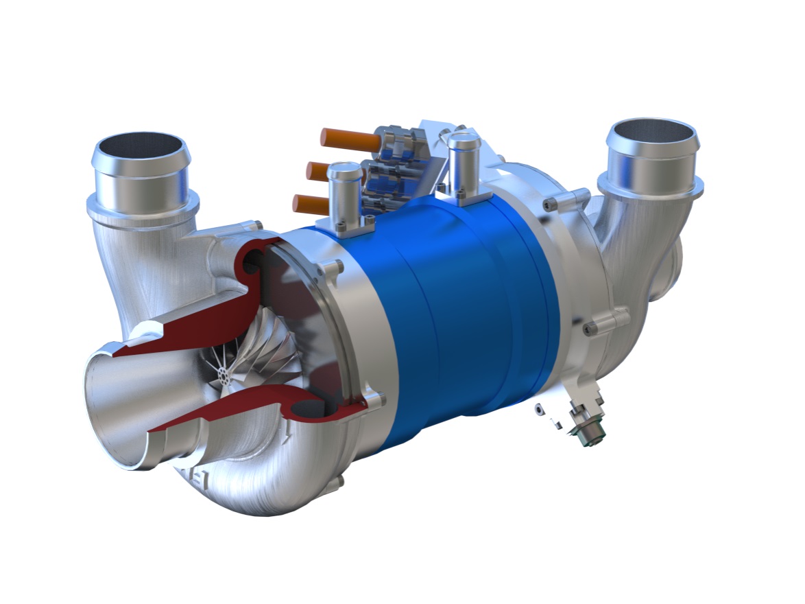 FISCHER - 15Kw, 120Krpm Standard Compressor With Turbine By FISCHER ...