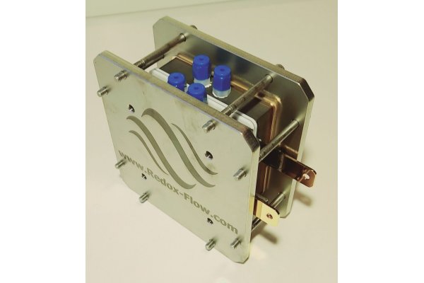 Redox Flow S-Cell Battery Test Cell