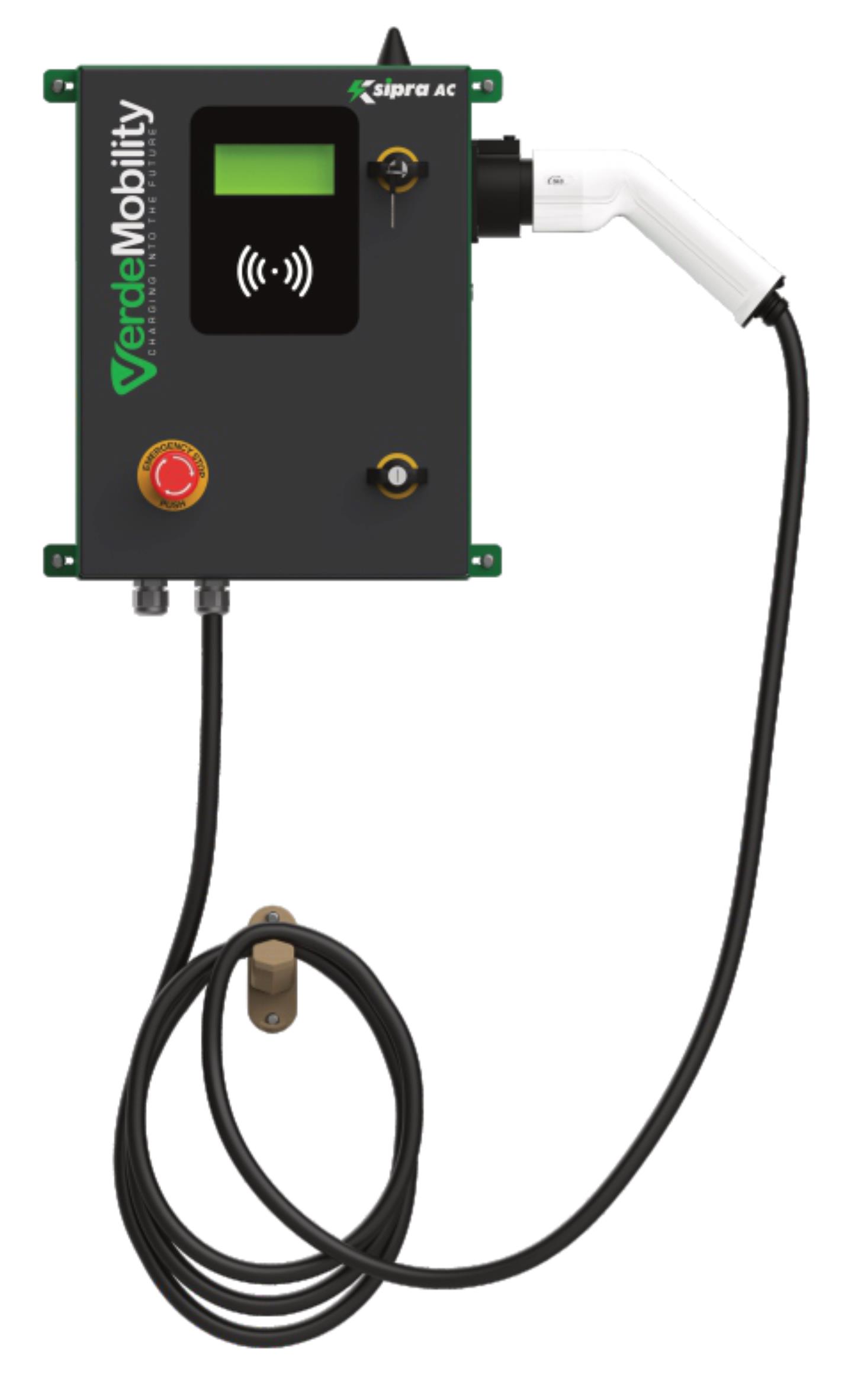 Ksipra - AC 7S - AC Chargers - Type 2 AC Single Gun Charger By Ampvolts ...