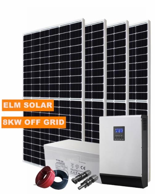 ELM 8KW Off Grid Solar Power System For Homes