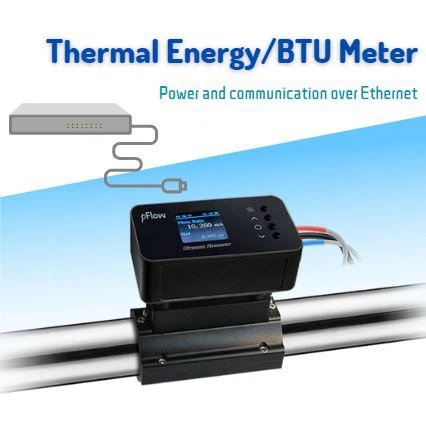 E3E Ultrasonic BTU Meter For BMS & MEP Projects