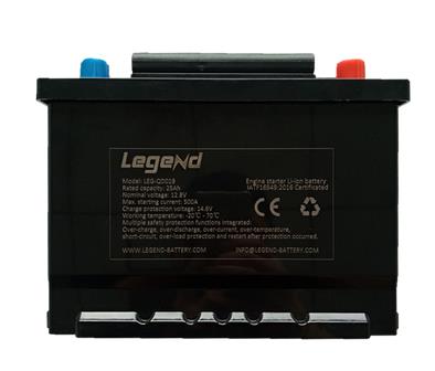 Legend - LiFePO4 Battery Pack - Vehicle Engine Starting ...