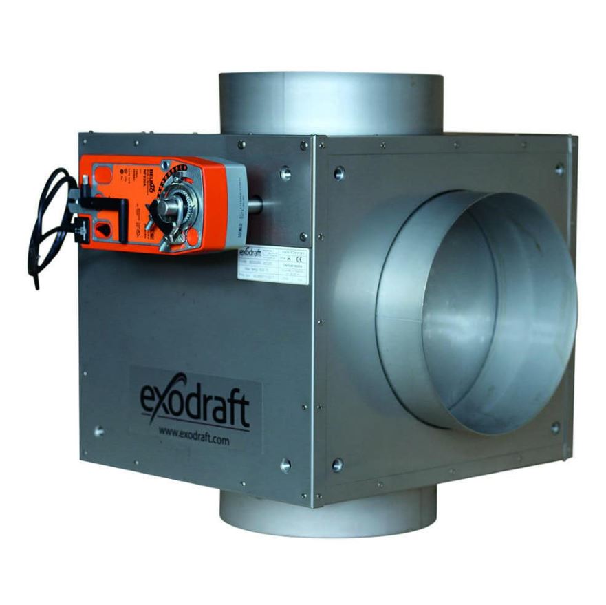 Bypass Damper By Exodraft A/S