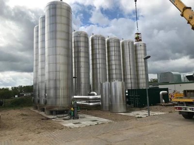 Modular Vertical Heat Storage Tank