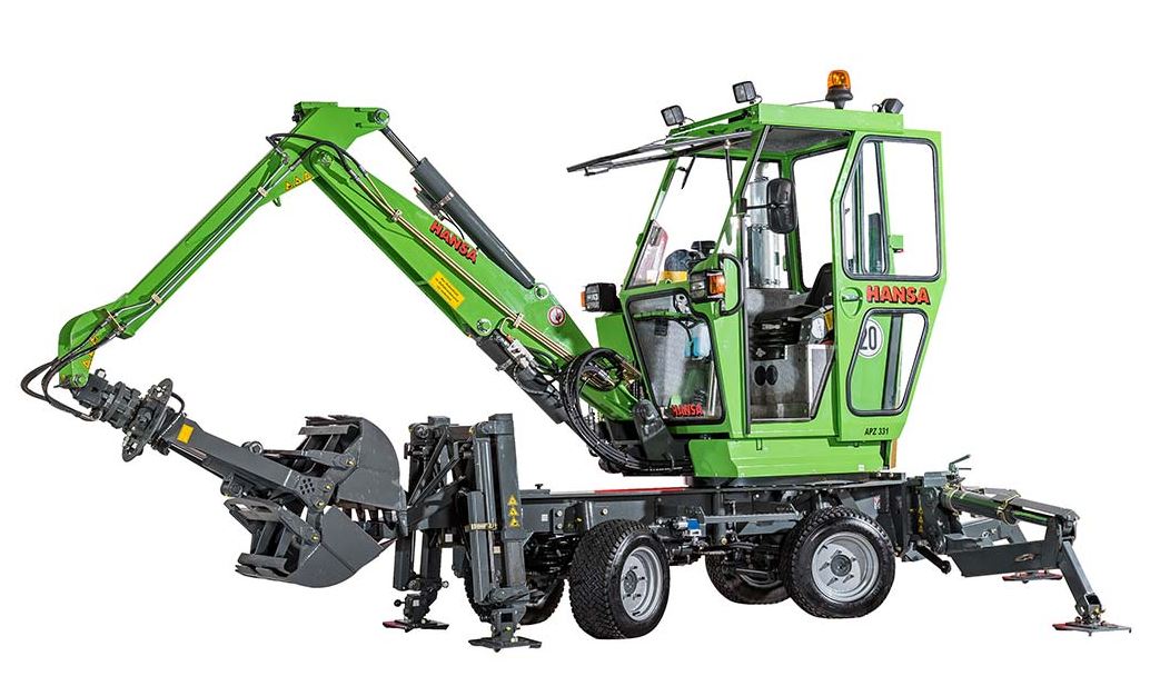 APZ 331 Cemetery Excavator