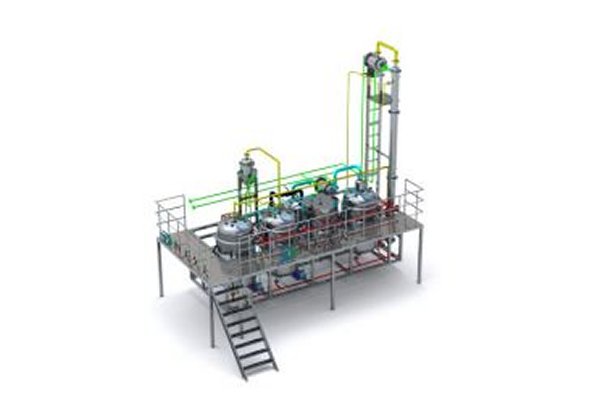 JDB2 000-2 2-5 Tons/Day Fully Automatic Skid-Mounted Biodiesel Processor