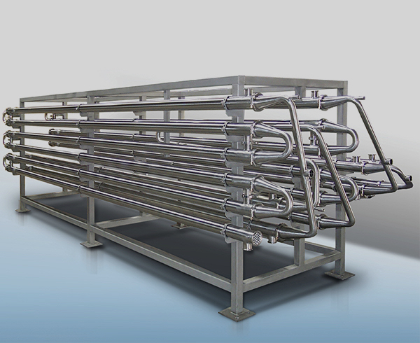 APS Ultra-Corrugated Multi-Tube Heat Exchangers For Liquid Media