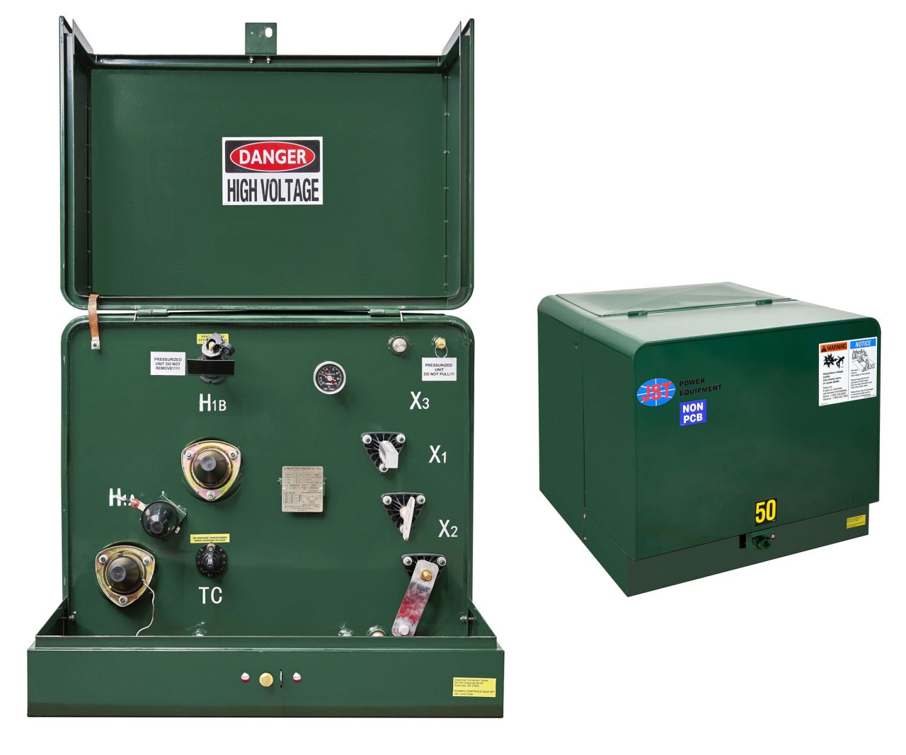 JST Single-Phase Liquid-Filled Pad Mounted Transformers