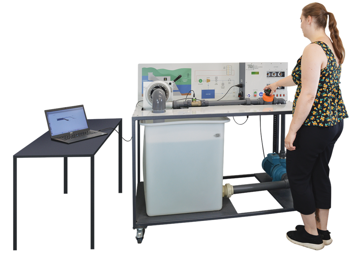 Tecquipment AE1000V Hydro-Electric Turbine For Renewable Energy ...