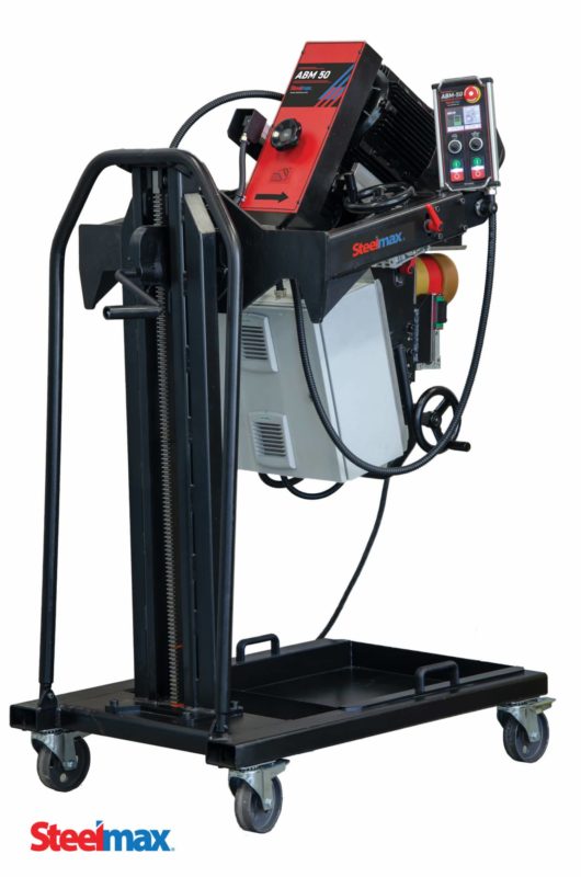 Steelmax ABM 50 Inverting Auto Feeding Plate Beveling Machine