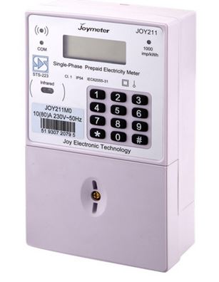 Joy Technology JOY211 Single Phase Prepaid Electricity Meter