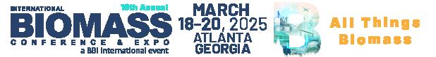 18Th Annual International Biomass Conference & Expo - 2025