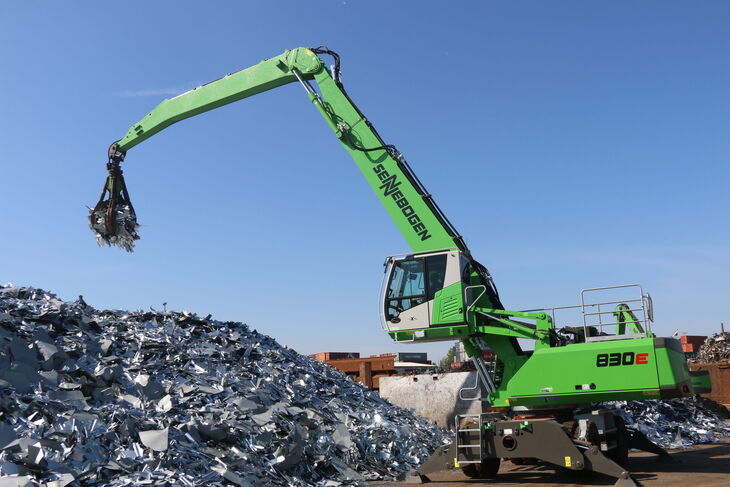 Sennebogen - 830 E - Electric Material Handler - Electric ...