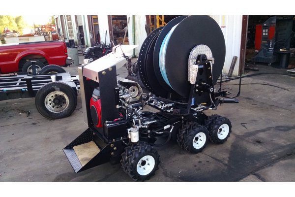 Pipehunter Sidekick Articulating Easement Machines