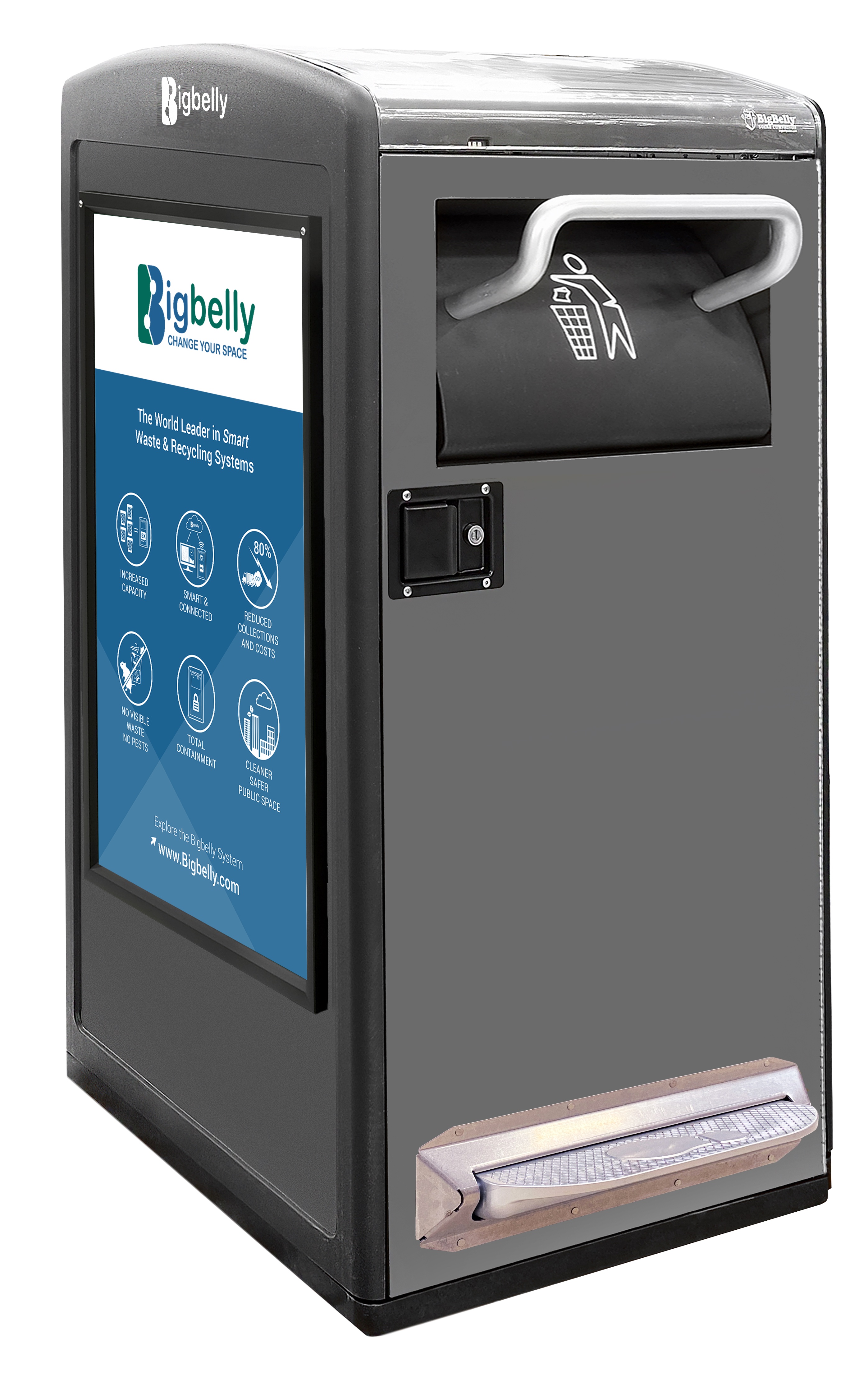 Bigbelly - HC5 - High Capacity Smart Compactor By Bigbelly ...