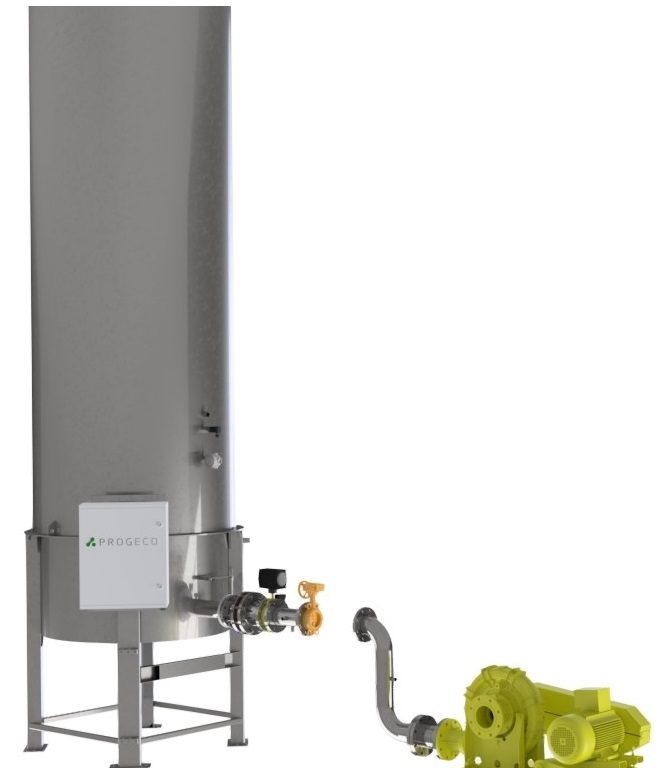 Progeco HE / HTE Enclosed Flare Stacks