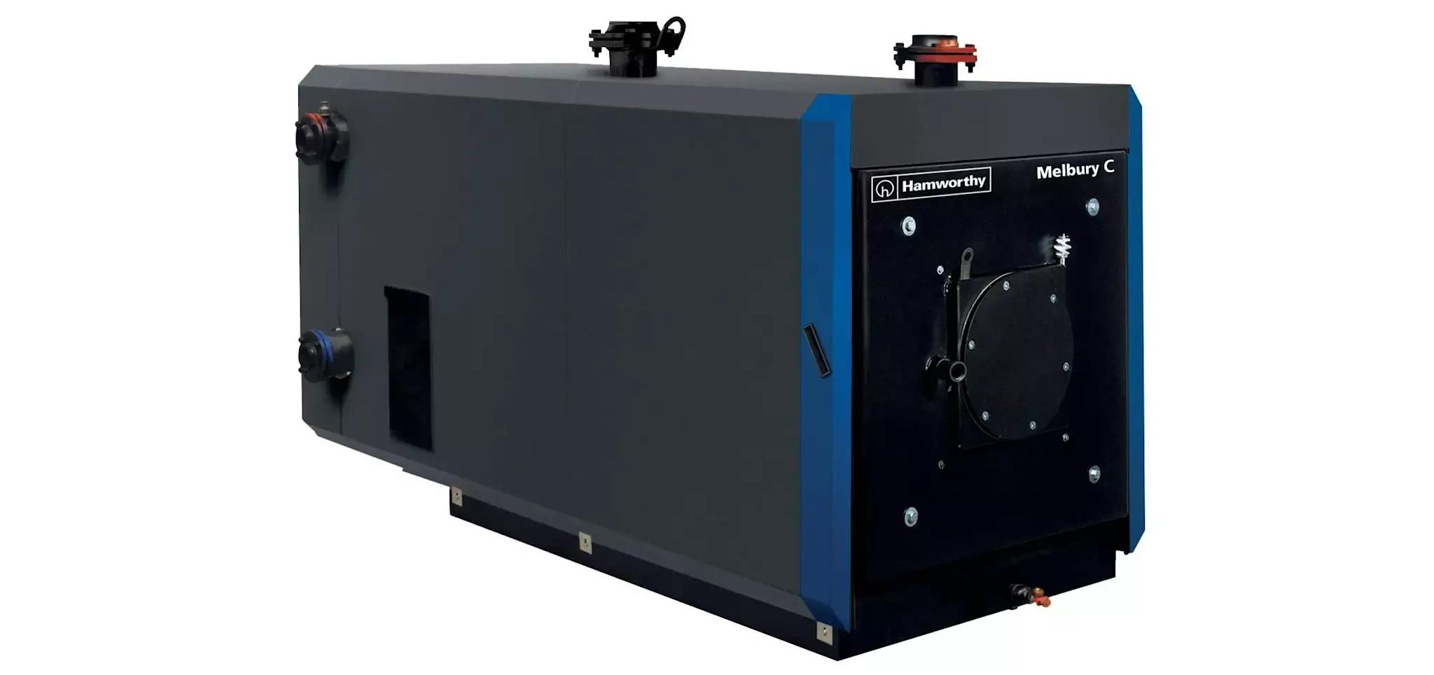 Hamworthy Melbury C Steel Shell Condensing Pressure Jet Boiler