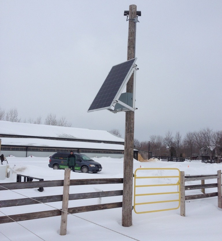 Off-Grid Solar Power Solutions - Pole-mounted LED ...