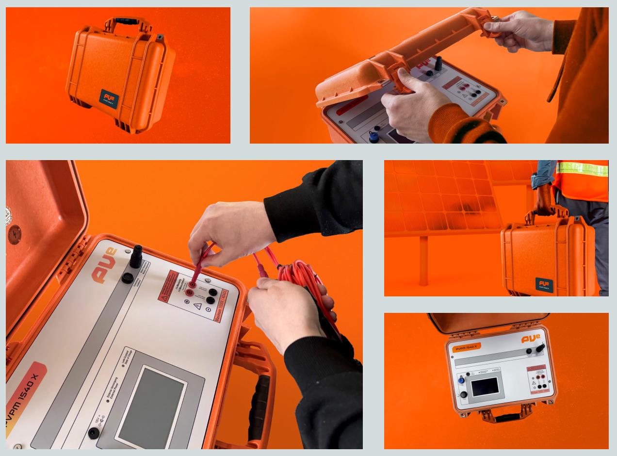 PVE PV-Engineering PVPM1500X (1500V/20A) Innovative + Portable I-V ...