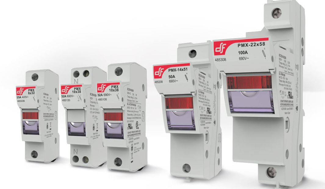 DF - PMX Series - Cylindrical - Cylindrical Fuse Holders