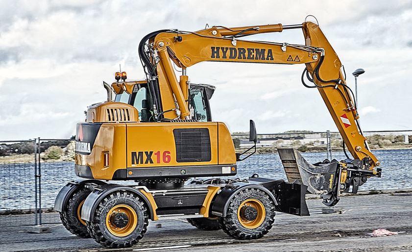 Hydrema - MX14 / MX16 / MX17 / MX18 - Machines - Backhoe ...