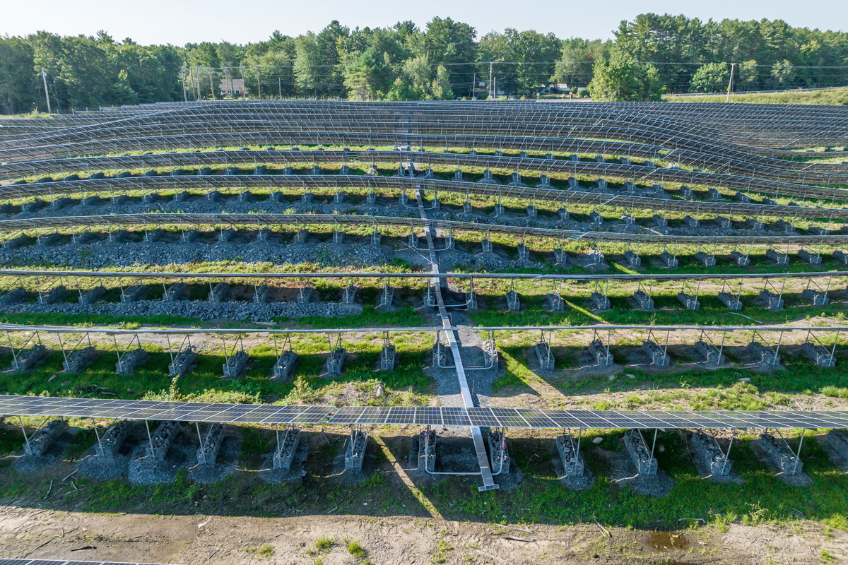 Solar Ready Geoballast Foundation Solar Racking System