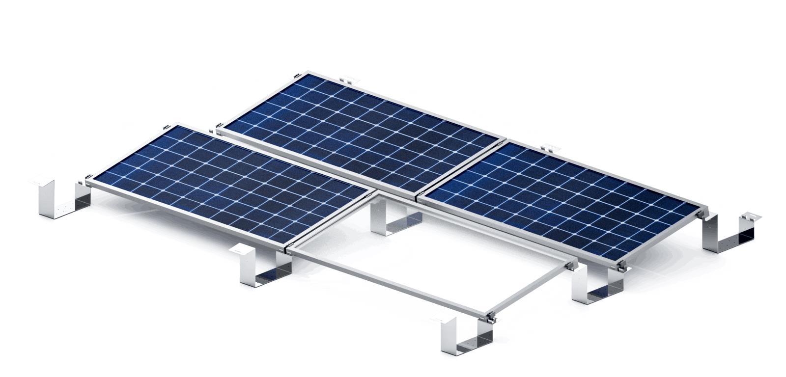 KB-Racking Anchorrack Flat Roof Solar Mounting System