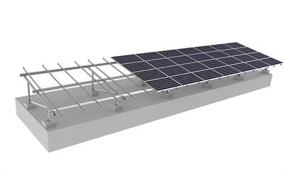 Grace-Solar - Ground Mounting System - Concrete Ground ...