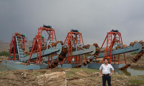 YS-WSTC100 - Iron Sand Boat Series - Bucket Type Iron Ore ...