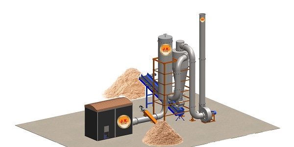 Biomass Dryer Machine System