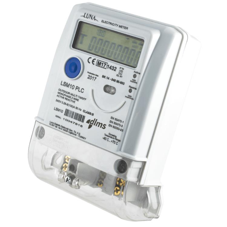 Luna LSM10 Single Phase Active-Reactive Meter
