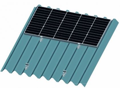 Antaisolar - Pitched Roof Mounting System - Railless Metal ...