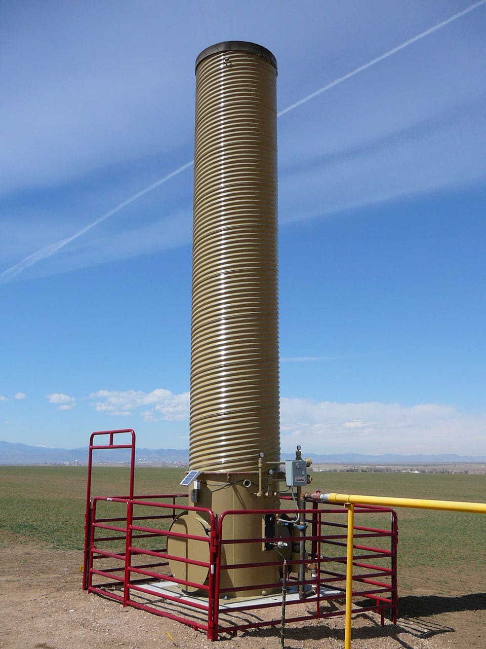 Tornado Enclosed Ground Flare